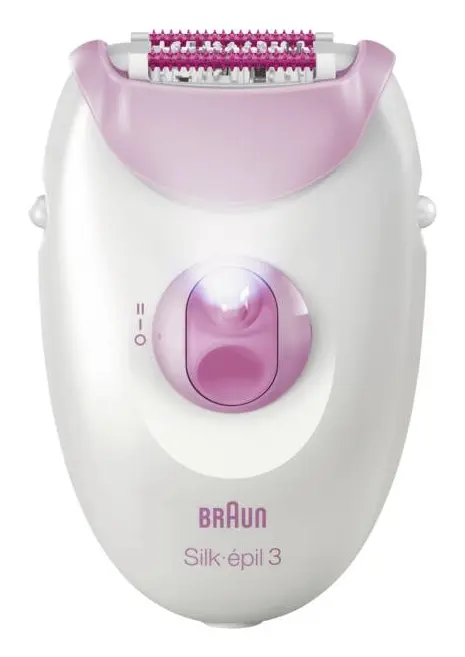 Braun Epilator Silk-epil 3 SE3-000, Roze-beli