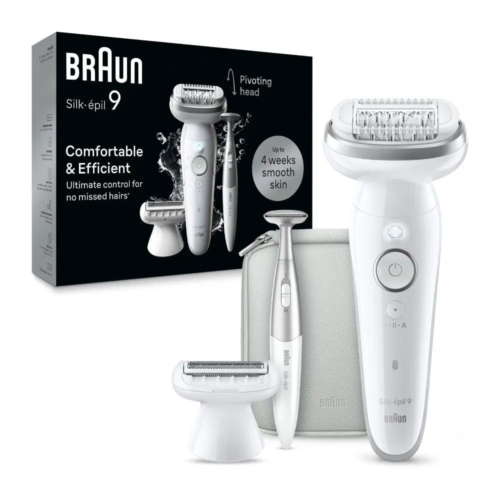 BRAUN Epilator LEGEPILSES9-241SILVBOX MN