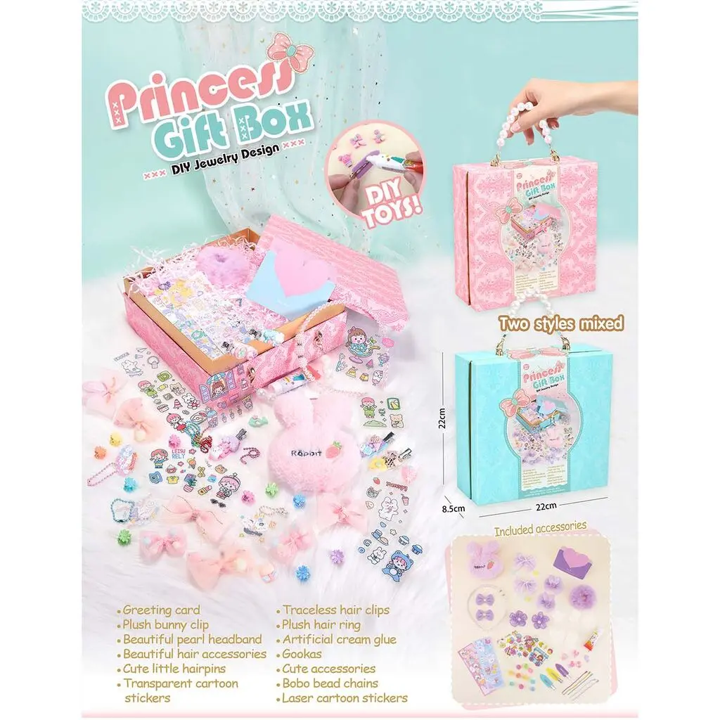 Kozmetični set za devoјčice Sara, Roze