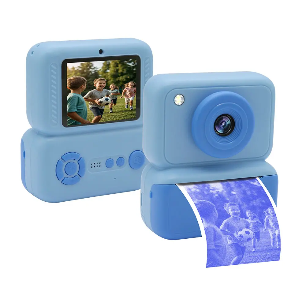Mini kamera printer i papir za štampanje fotografija Q10, Plava