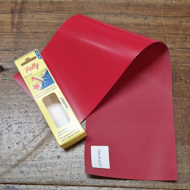 PRESLIKAČ TERMOLEPLJIV CRVENI 50 X15cm