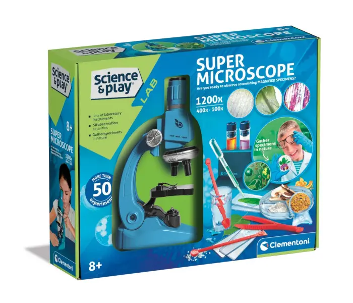 Clementoni Science & Play Klementoni igračka Klementoni nauka, mikroskop 1200