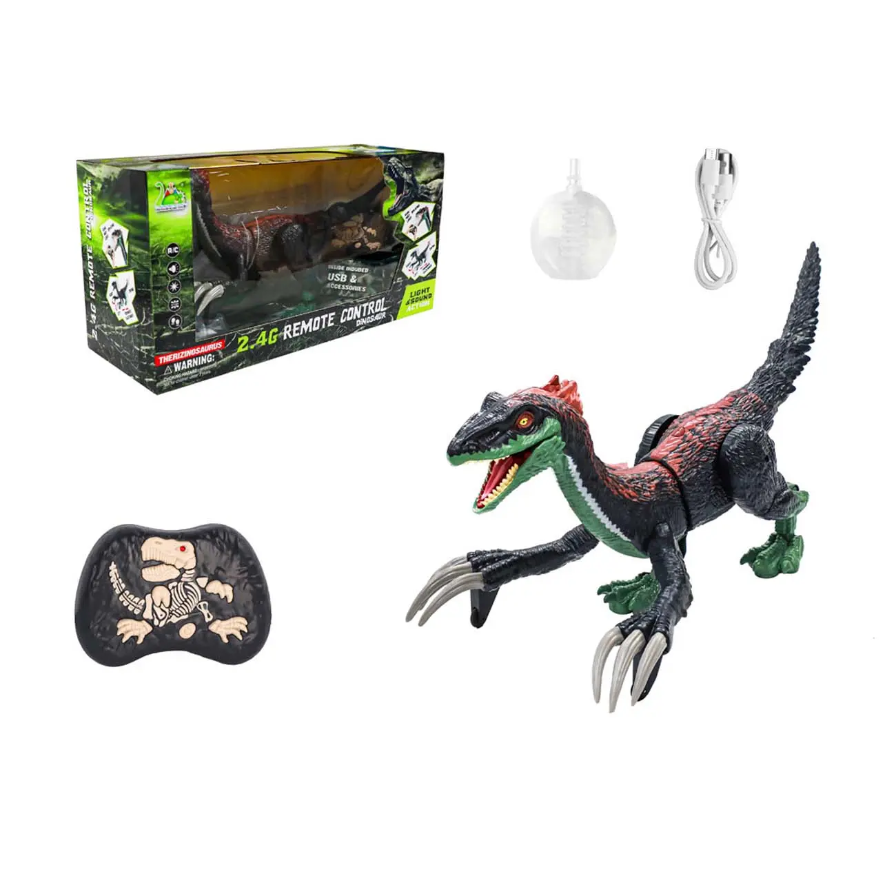 Dečija igračka Dinosaur velociraptor na daljinsko upravljanje