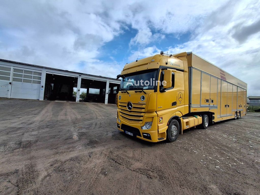 Mercedes-Benz + ROLFO AURIGA 2017 tegljač + poluprikolica autotransportera