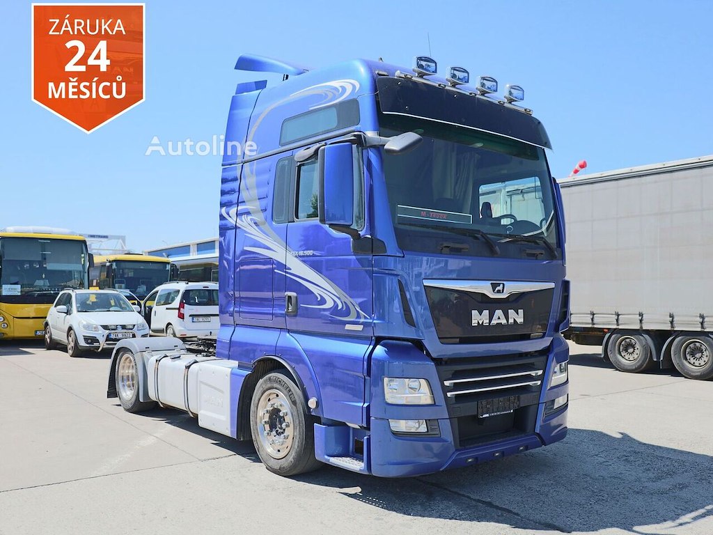 MAN TGX 18.500, EURO 6, LOW DECK, NOVÁ STK, NOVÝ TACHOGRAF, PRAVIDEL tegljač