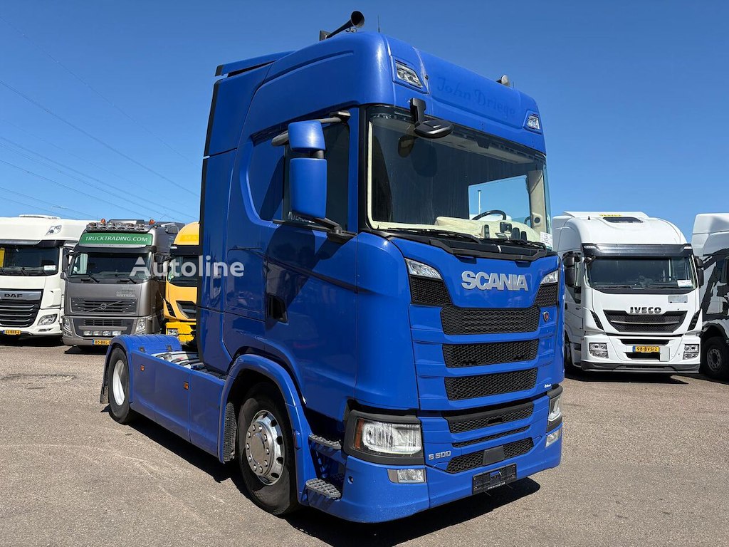Scania S500 NGS King of the road,leahter,alcoa's,retarder 2x tanks,Gen2 tegljač