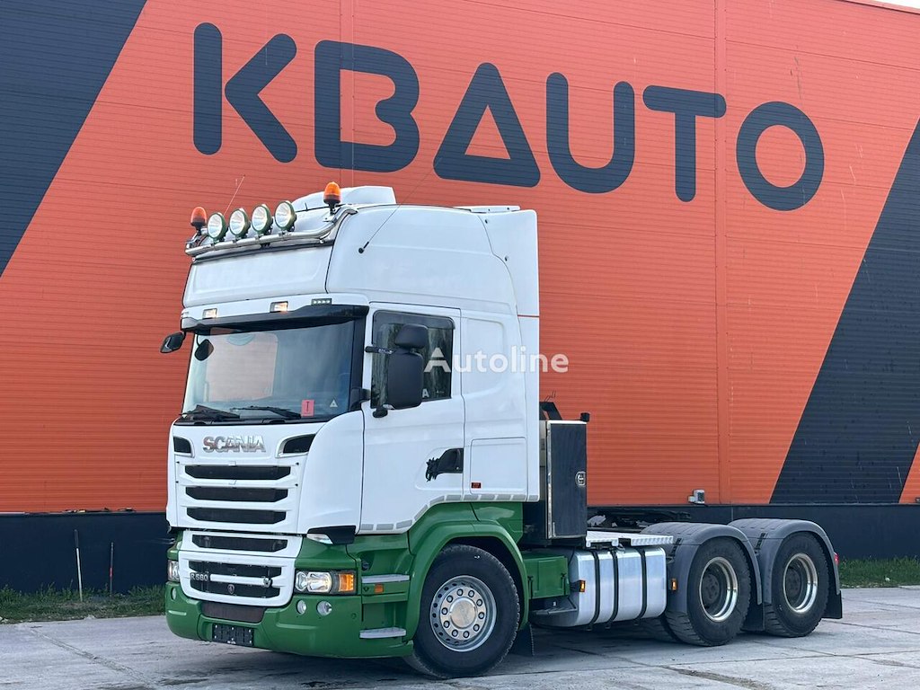 Scania R 580 6x4 EU SALES 1606.- Euro TAX WILL BE ADDED / GCW 80 ton / tegljač