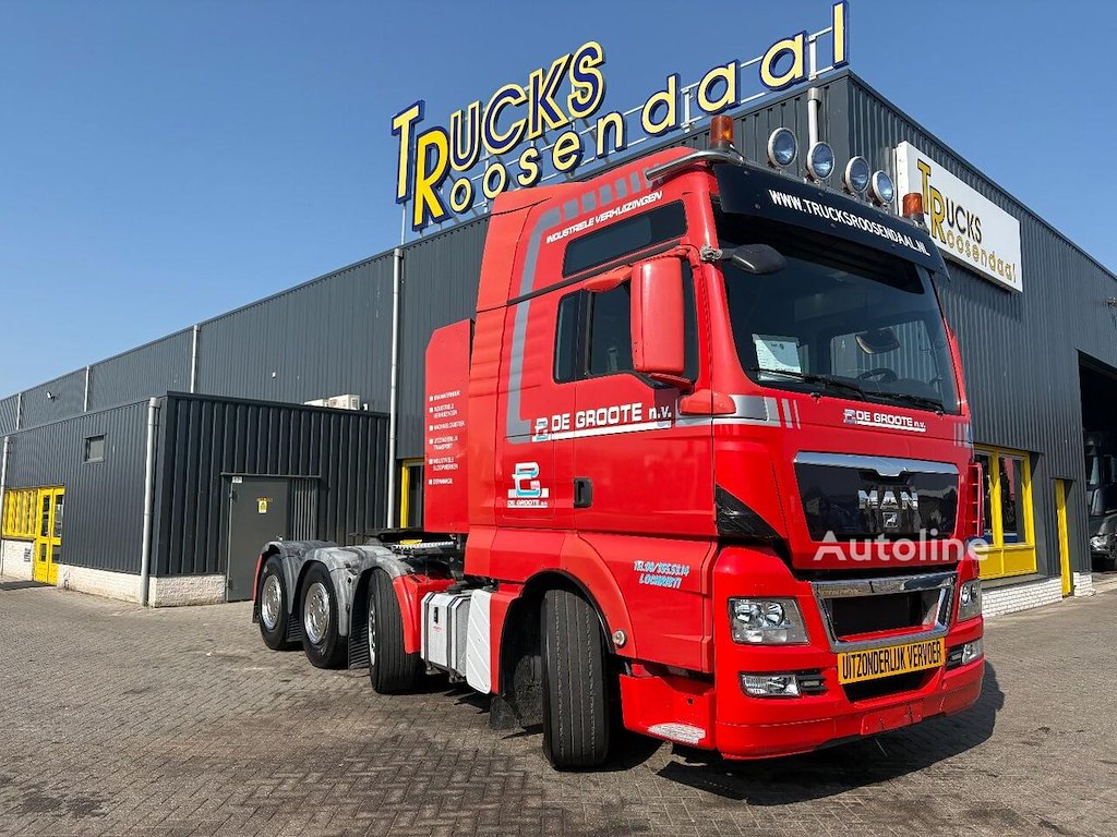 MAN TGX 41.540 + PTO + RETARDER + MANUAL + STEERING AXLE + EURO 5 + tegljač