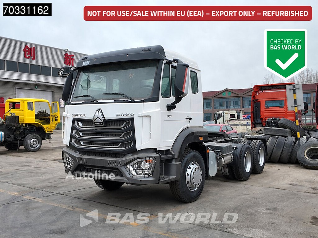 Novi Sinotruk HOHAN 371 6X4 Refurbished! 6x4 Hub Full Steel Manual Ai tegljač