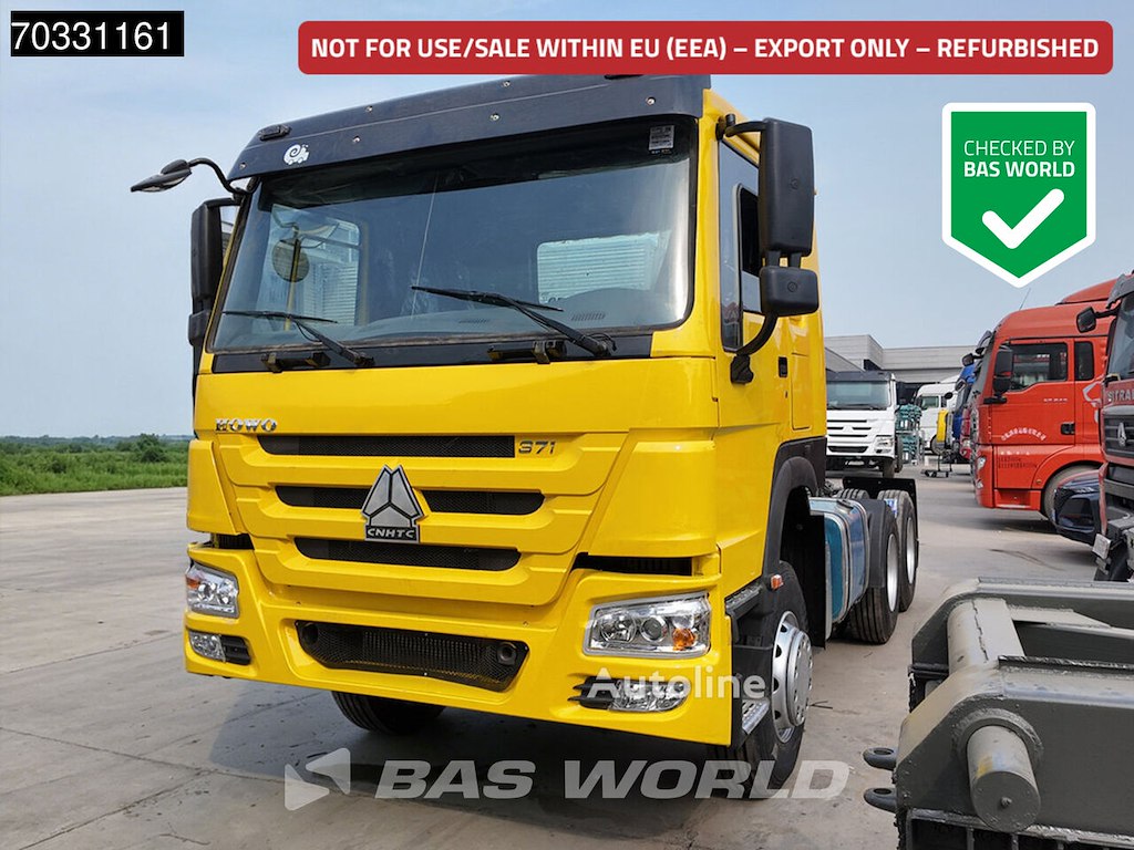 Novi Sinotruk Howo 371 6X4 NEW! 6x4 Hub Full Steel PTO Manual Airco Euro 2 tegljač