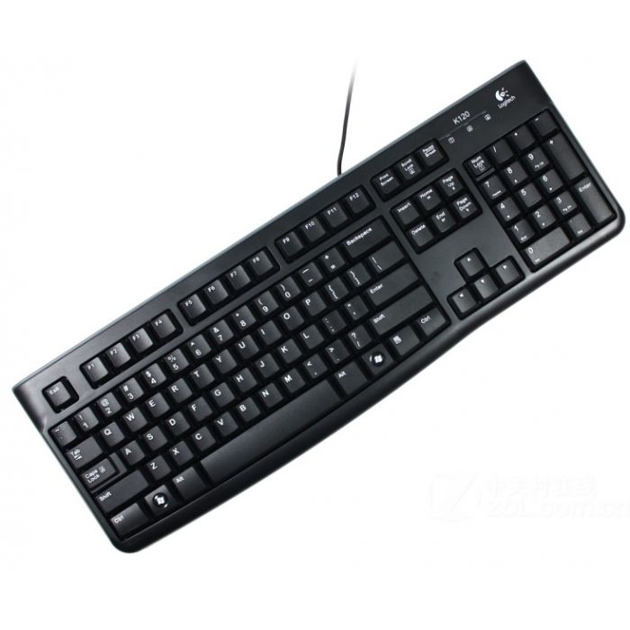 Tastatura USB Logitech K120 OEM US Black 920-002479