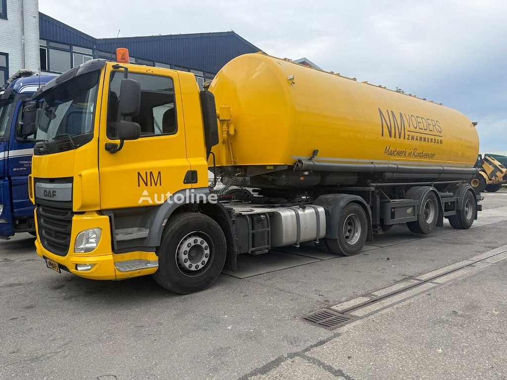 Wijnveen 2 AXLE SILO + DAF CF 400 4X2 EURO 6 - 2017 YEAR tegljač + cisterna silos