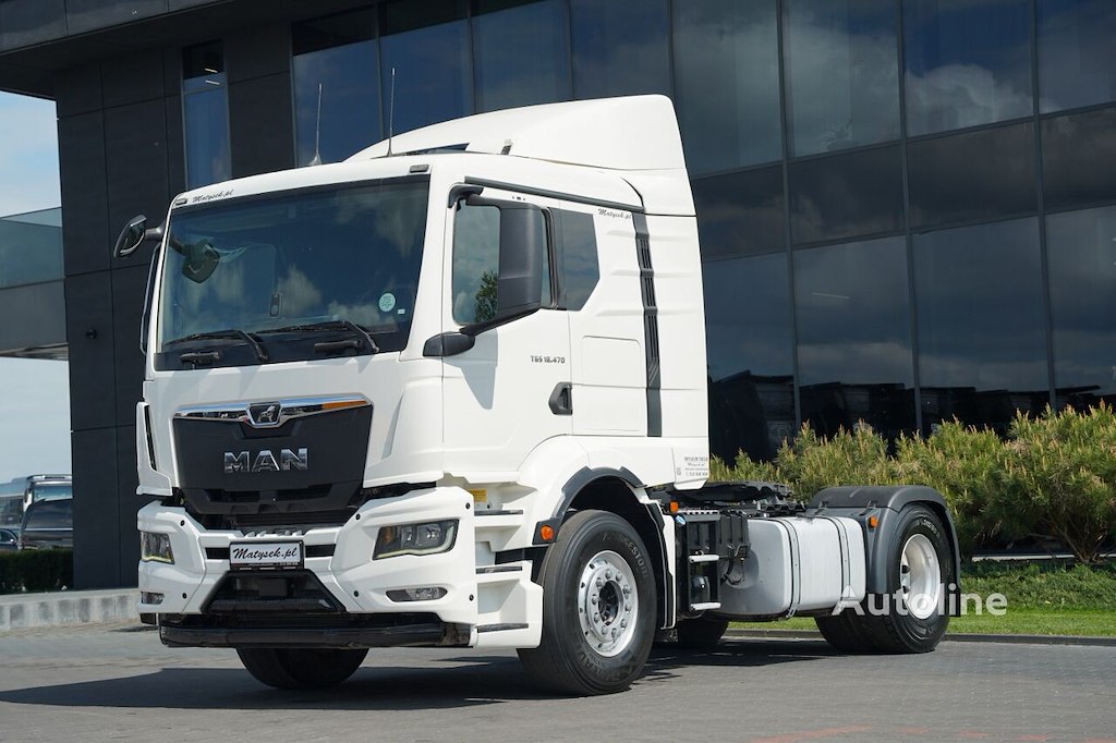MAN TGS 18.470 / HYDRAULIKA / RETARDER / NISKA KABINA / NAVI RIO / A tegljač