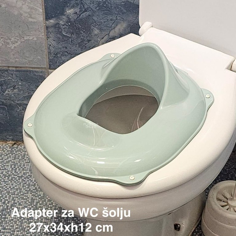 Adapter za WC šolju 27x34xH12 cm MINT ZELENA
