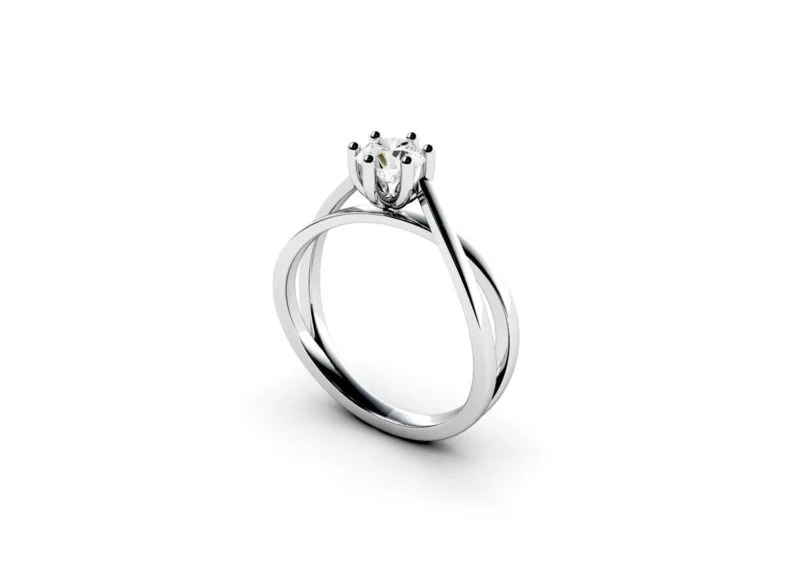 Prsten AS0101 – Beli Safir
