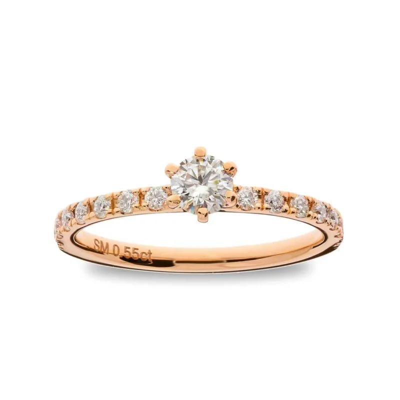 Prsten K390 – Moissanite