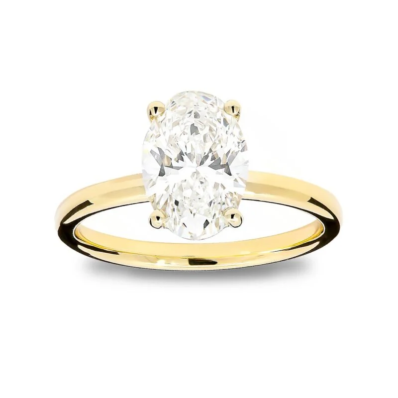Prsten K3875-107 – Moissanite