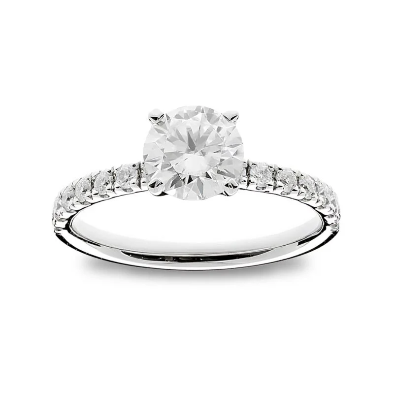 Prsten K418 – Moissanite