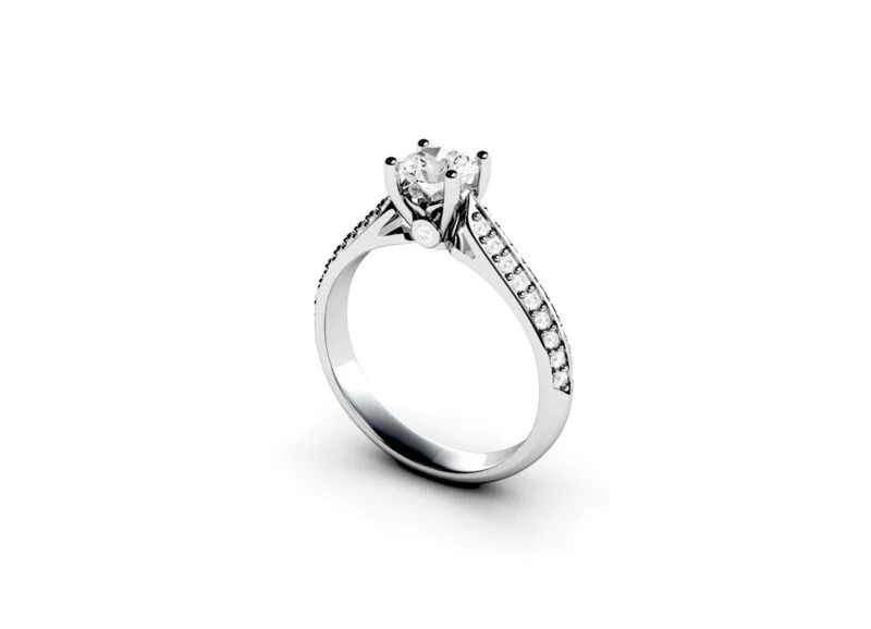 Prsten AS0408 – Beli Safir