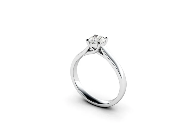 Prsten AS0102V5 – Beli Safir
