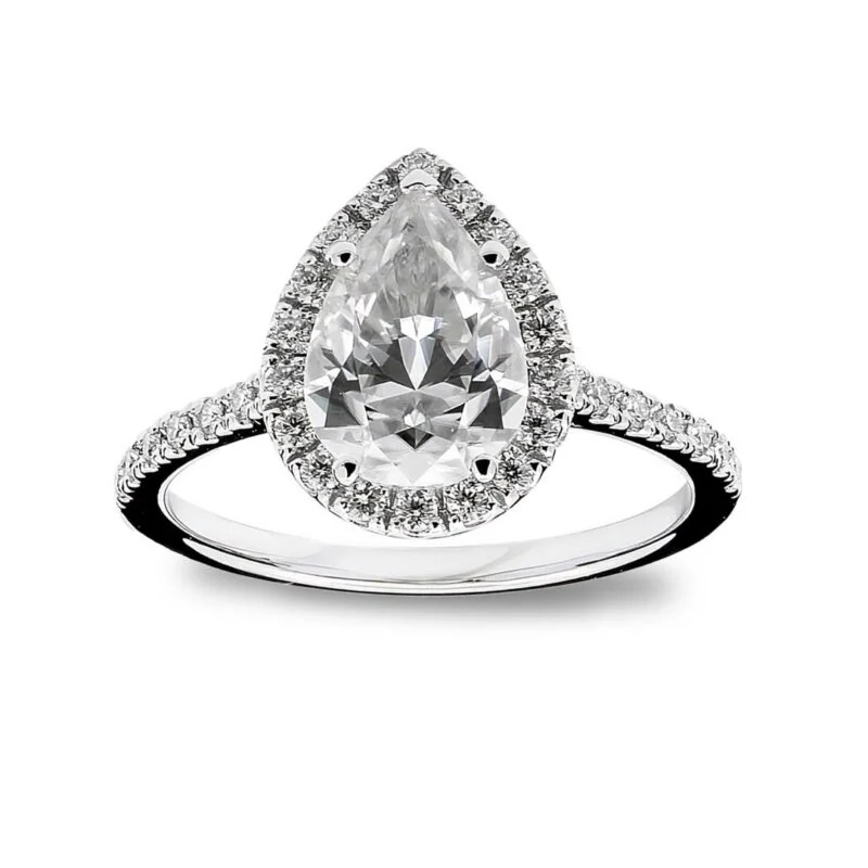 Prsten K464 – Moissanite