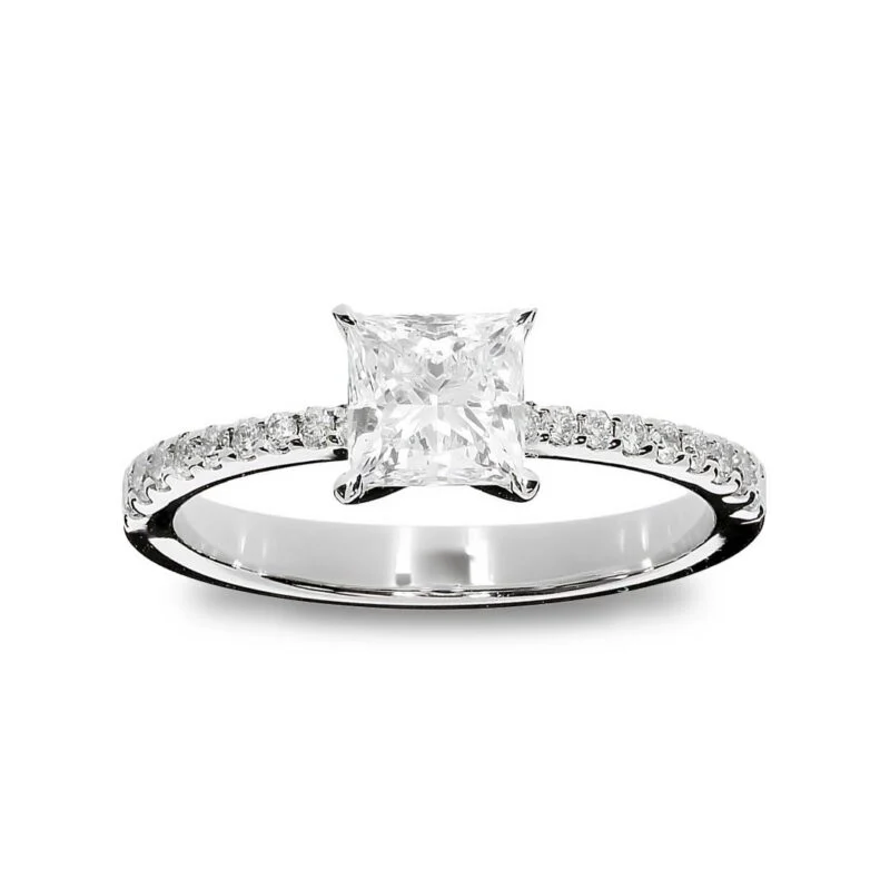 Prsten K441 – Moissanite