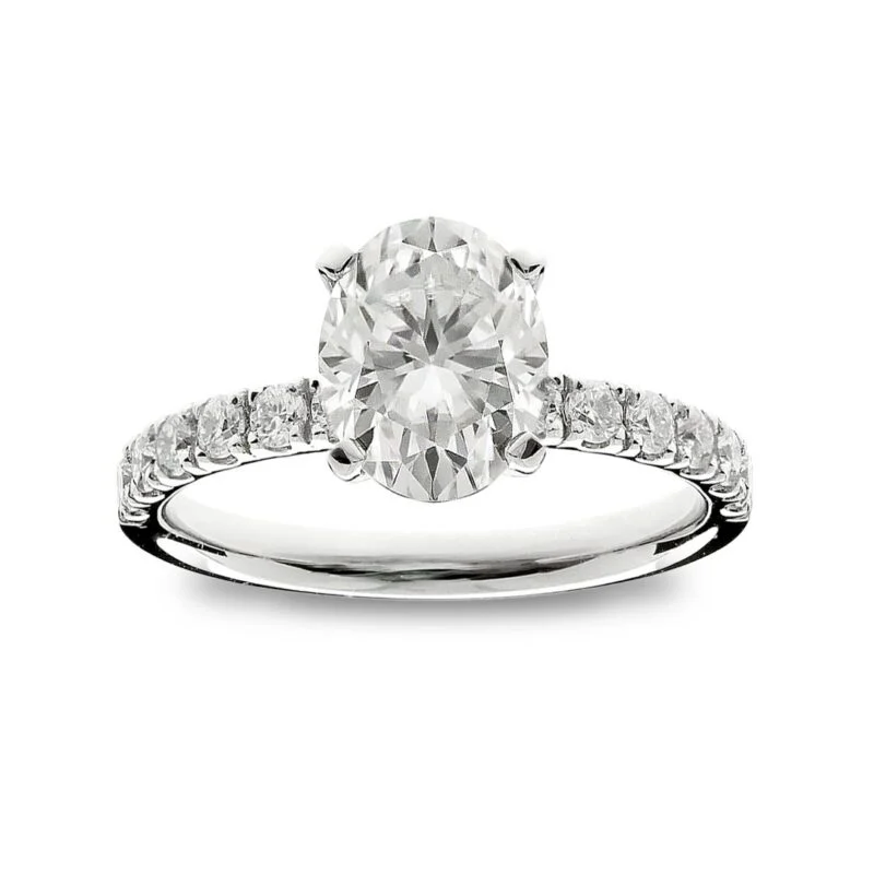 Prsten K421 – Moissanite
