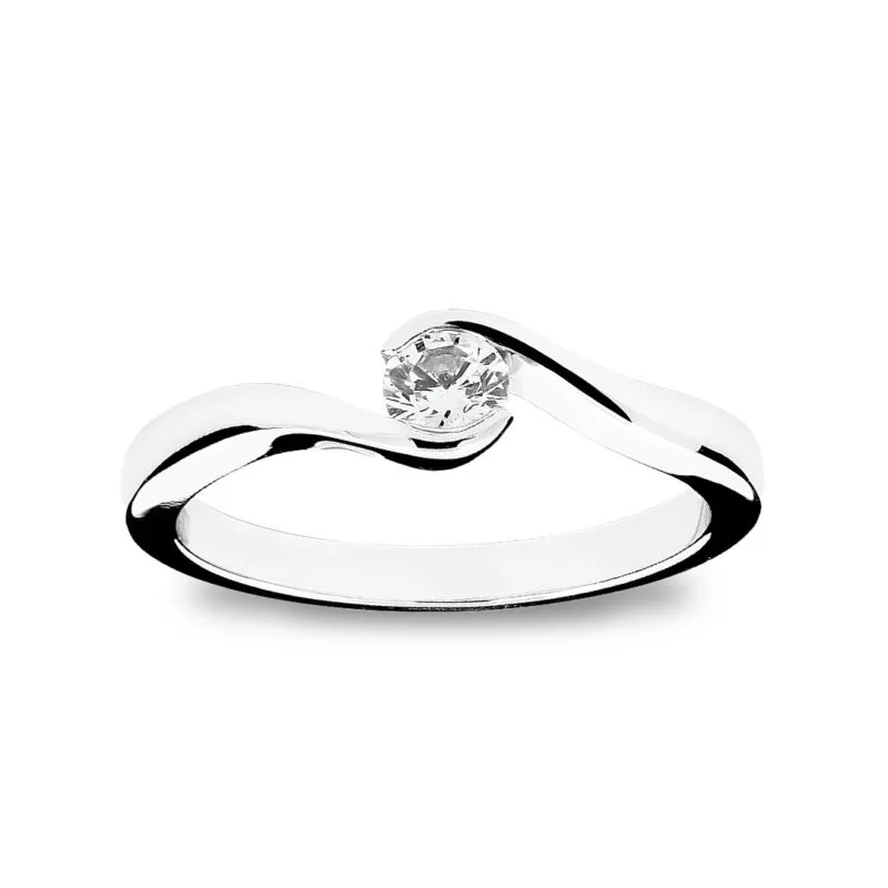 Prsten K101-4 – Moissanite