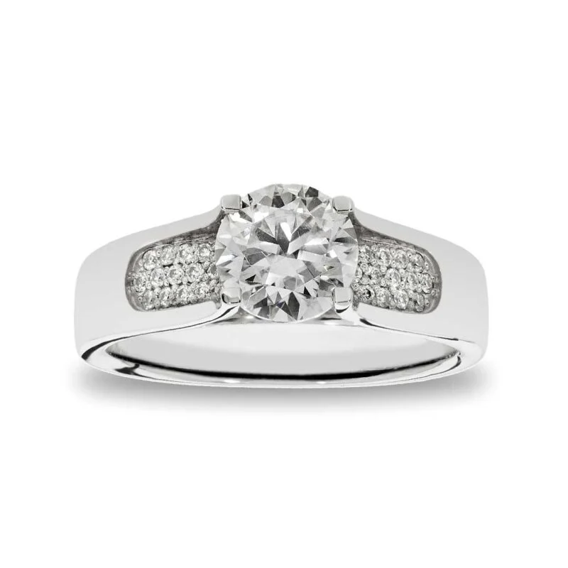 Prsten K397 – Moissanite