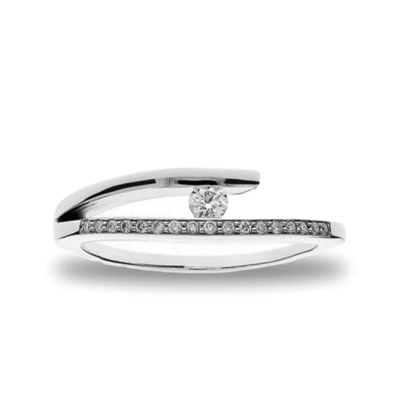 Prsten K192 – Moissanite