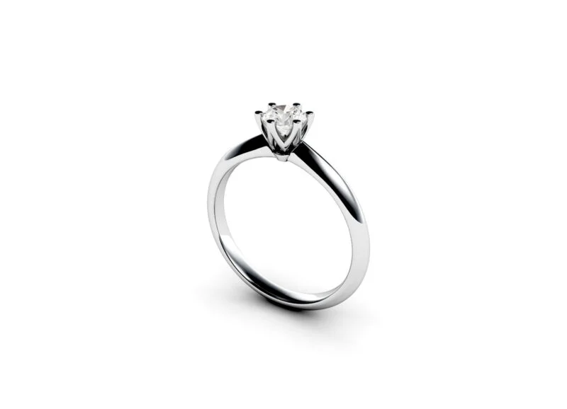 Prsten AS0103V5 – Beli Safir