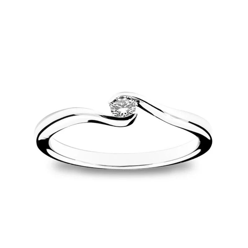 Prsten K101-10 – Moissanite