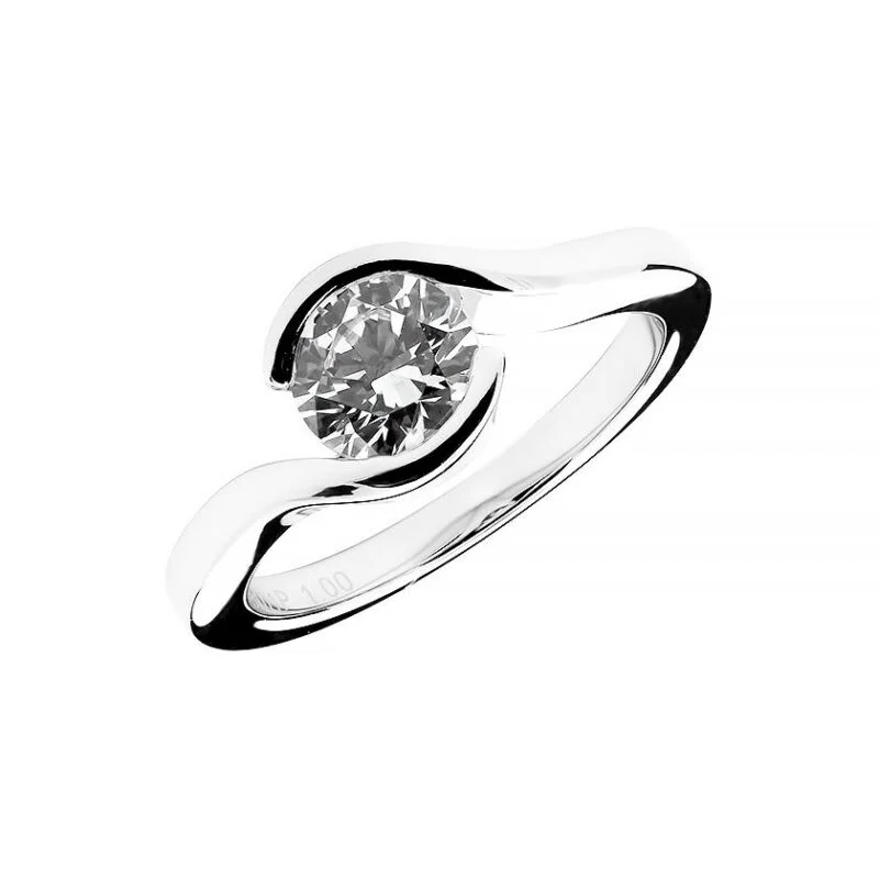 Prsten K101-6,5 – Moissanite