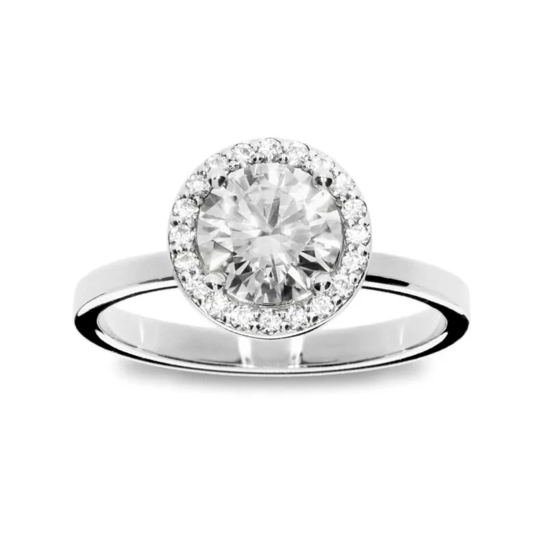 Prsten K433 – Moissanite