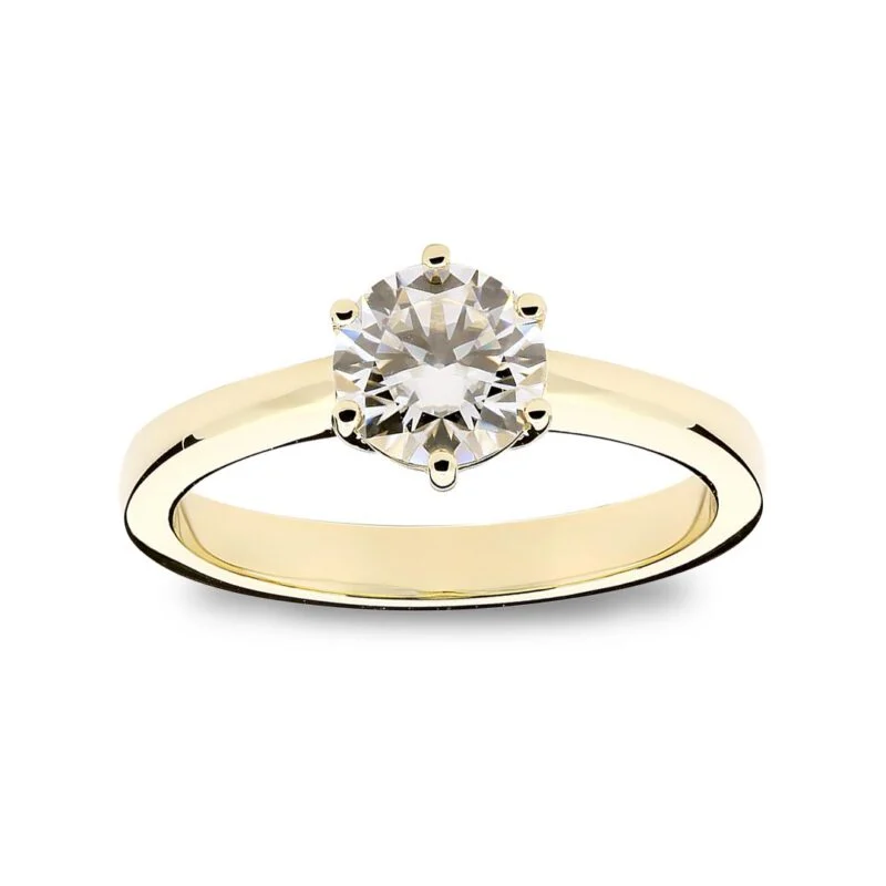 Prsten K435-6,5 – Moissanite