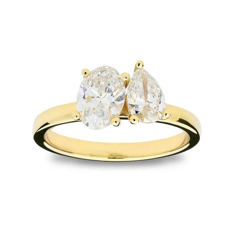 Prsten K456 – Moissanite