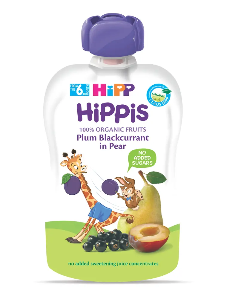 HIPP 8526 kaša od kruške od šljive ribizle 100 g