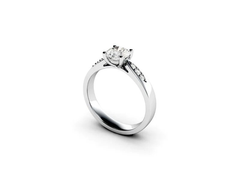 Prsten AS 0202 – Moissanite