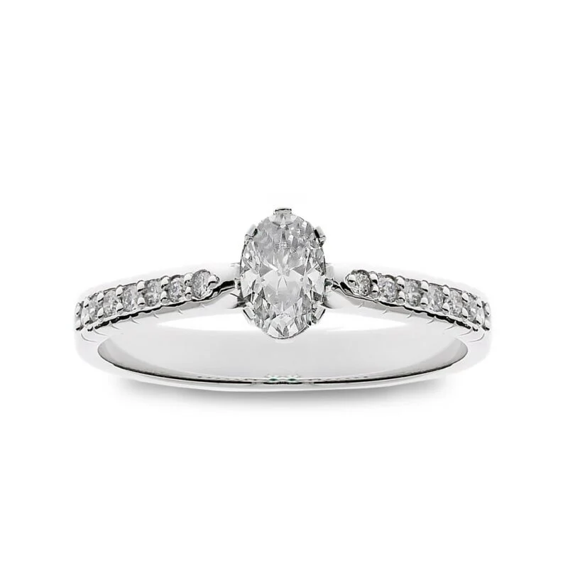 Prsten K281 – Moissanite