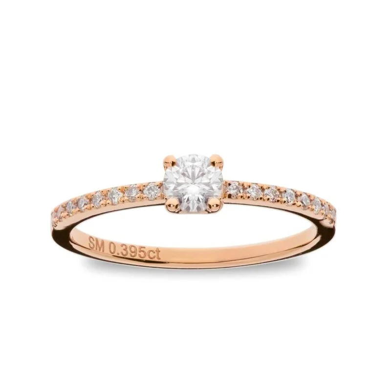 Prsten K3562-4 – Moissanite