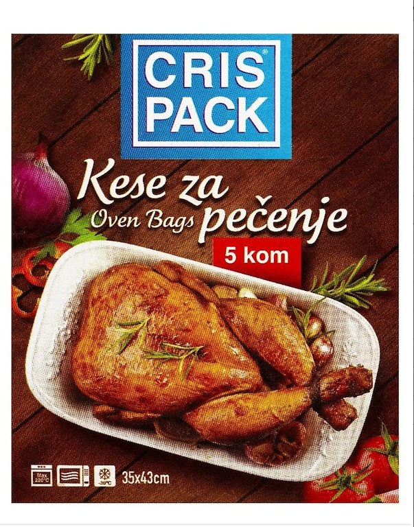 Cris Pack Kese za pečenje, 5 komada