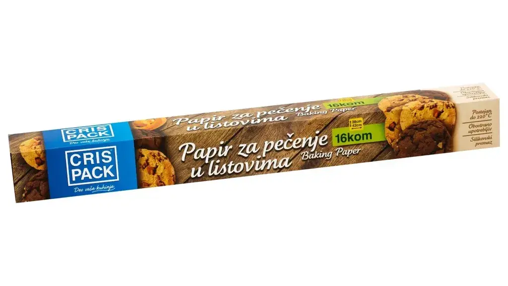 Cris Pack Papir za pečenje, 16 komada
