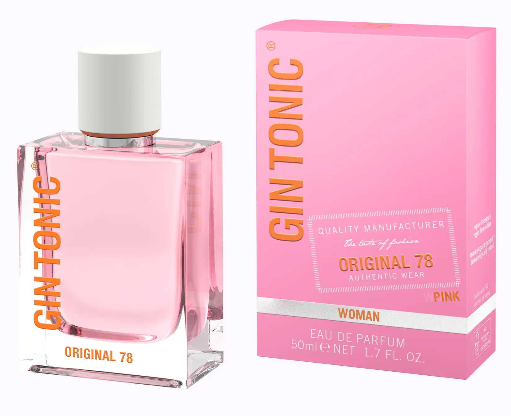 Gin Ženski parfem Tonic Pink Original 78, EDP, 50 ml