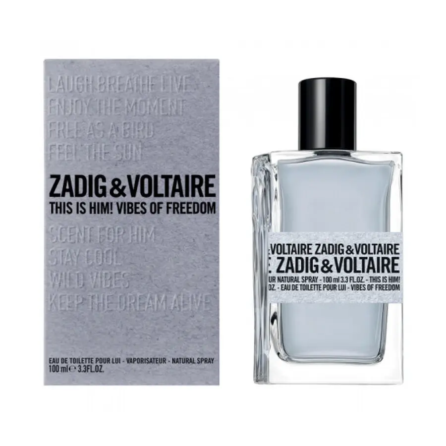 Zadig Muška toaletna voda & Voltaire This Is Him Vibes Of Freedom, EDT, 100 ml