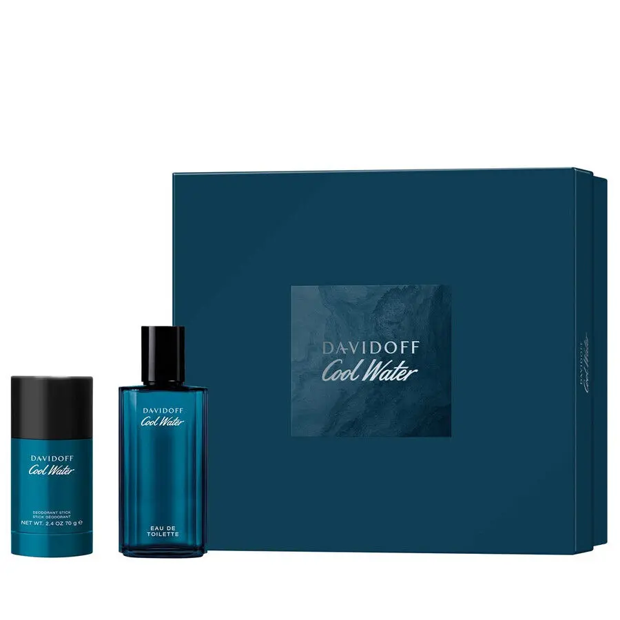 Davidoff Muški toaletni set Cool Water, EDT, 125 ml + Kupka, 75 ml + Balzam posle brijanja, 75 ml