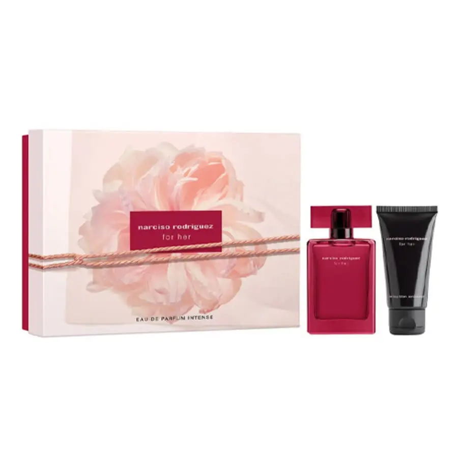 Narciso Rodriguez Ženski parfemski set For Her Intense, EDP, 50 ml + Bodi losion, 50 ml