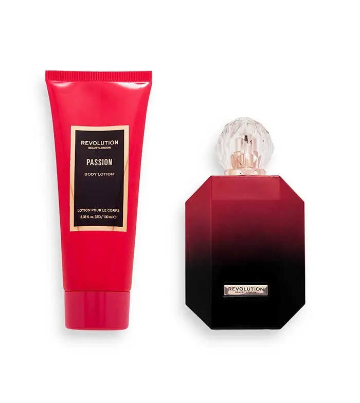 Revolution Ženski toaletni set Passion, EDT, 100 ml + Losion za telo, 100 ml