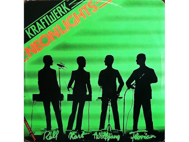 12``*: KRAFTWERK - NEON LIGHTS (UK 1978) SVETLEĆI VINIL