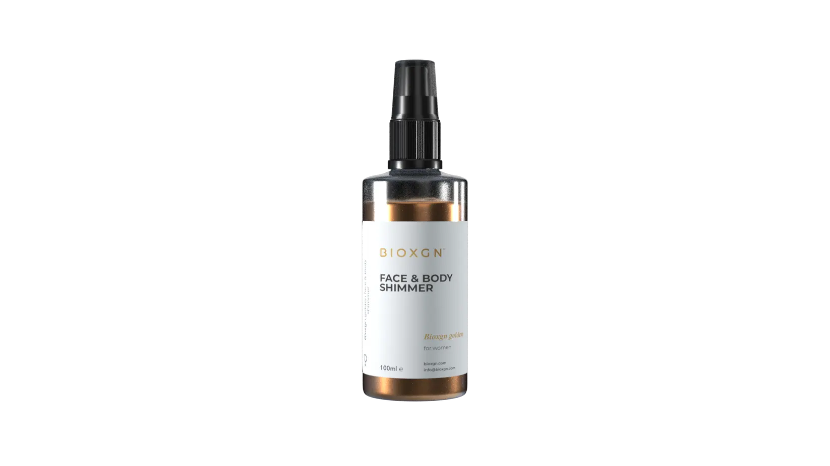 BIOXGN Unisex šimer za lice i telo Golden, 100 ml