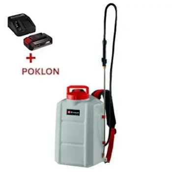 Einhell akumulatorska prskalica pod pritiskom GE-WS 18/150 Li 3425230 + Poklon Einhell starter kit Power X-Change 18V 2.5Ah